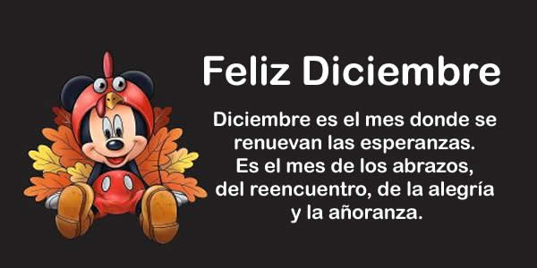 Frases con fotos Feliz mes de Diciembre - Alos80.com - Musica